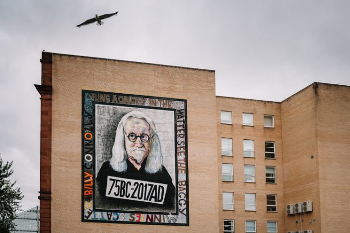 Two Billy Connolly murals - on Glasgow Mural Trail - Urban photography ...