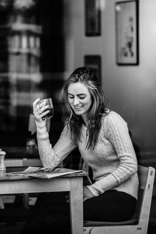 Urban coffee shop portraits at the Stove - Urban photography by Galina ...