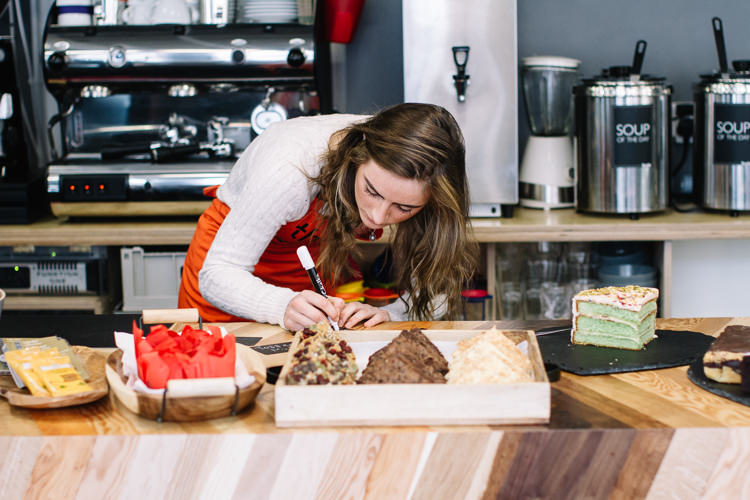 Urban coffee shop portraits at the Stove - Urban photography by Galina ...