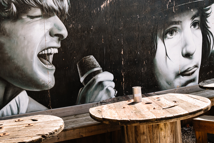 Mackintosh mural - The Clutha revisited - Urban photography by Galina Walls
